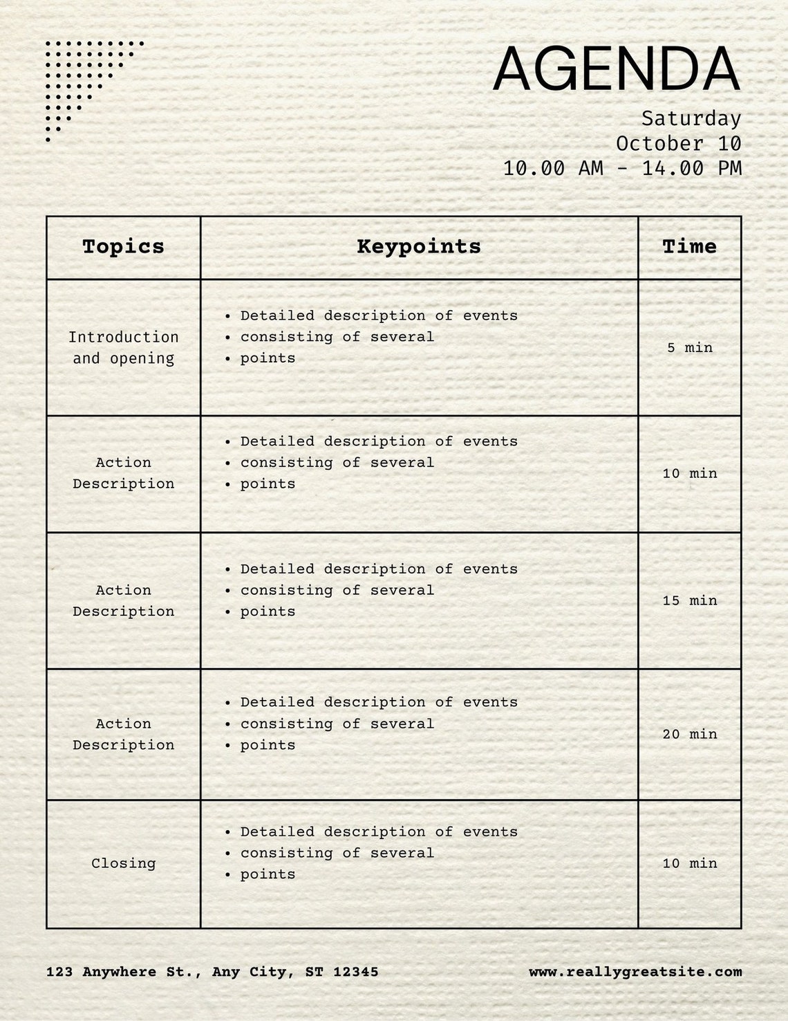 Time Table Template | Time Table | Weekly Calendar - Etsy