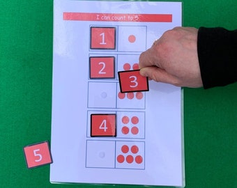 I Can Count Book - Etsy