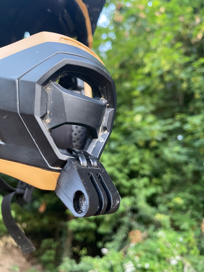 3D Printed Gopro Chin Mount for Bell Super DH Convertible Helmet - Etsy