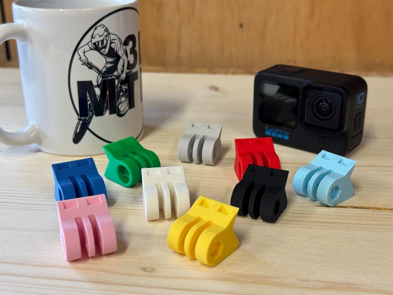 Fox Proframe Gopro Chin Mount - High Quality 3D Printed MTB - Etsy ...