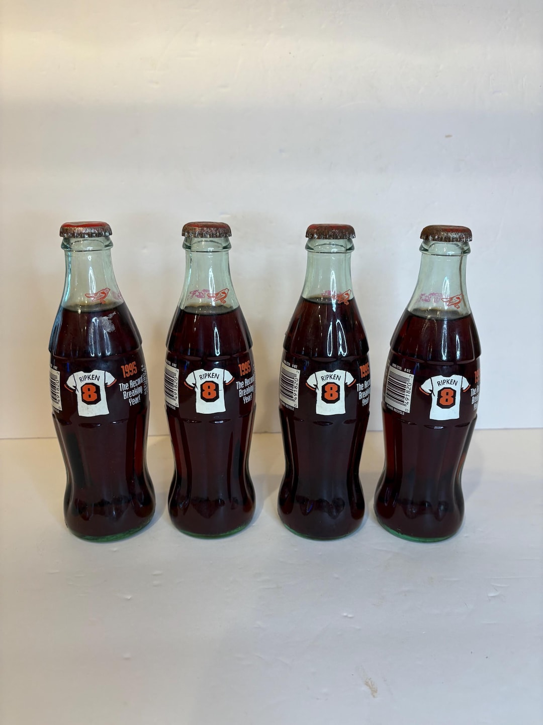1995 Cal Ripken Coca-cola Bottles, Sealed 8 Fl Oz, Lot of 4 - Etsy