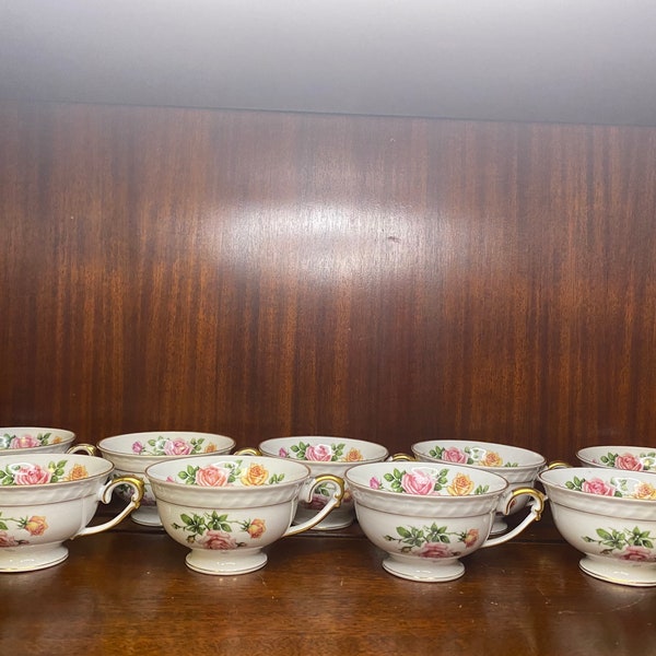 Rose Pattern China - Etsy