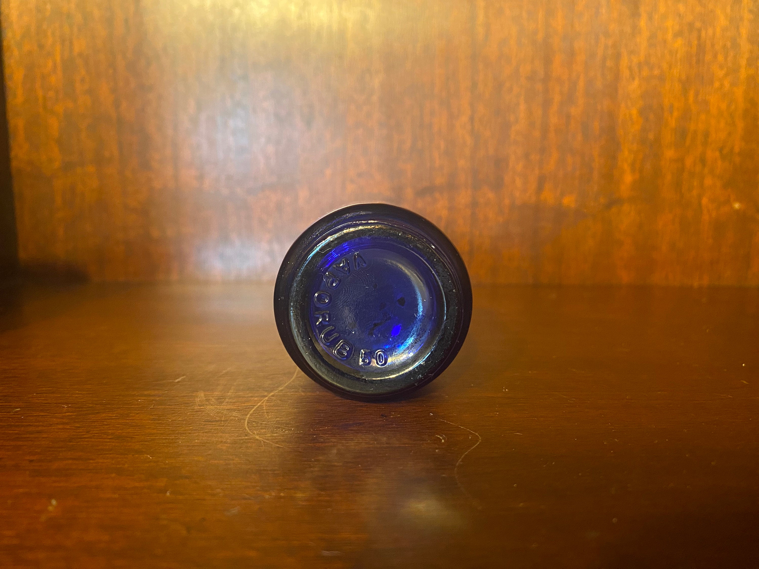 Vintage Antique 1940s Cobalt Blue Vicks Vaporub Jar Lot of 4 - Etsy