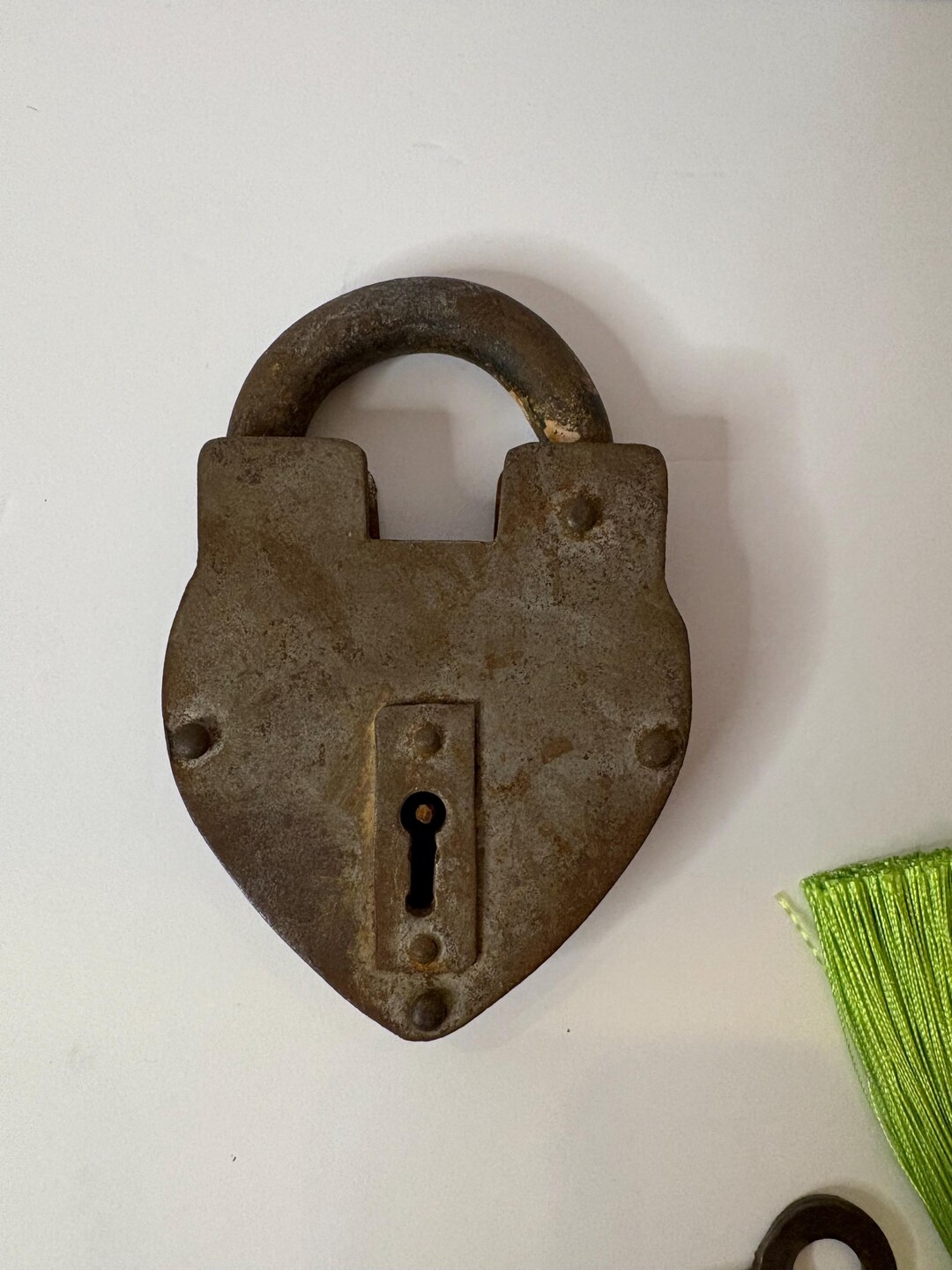 Vintage Handmade Lock and Key - Etsy