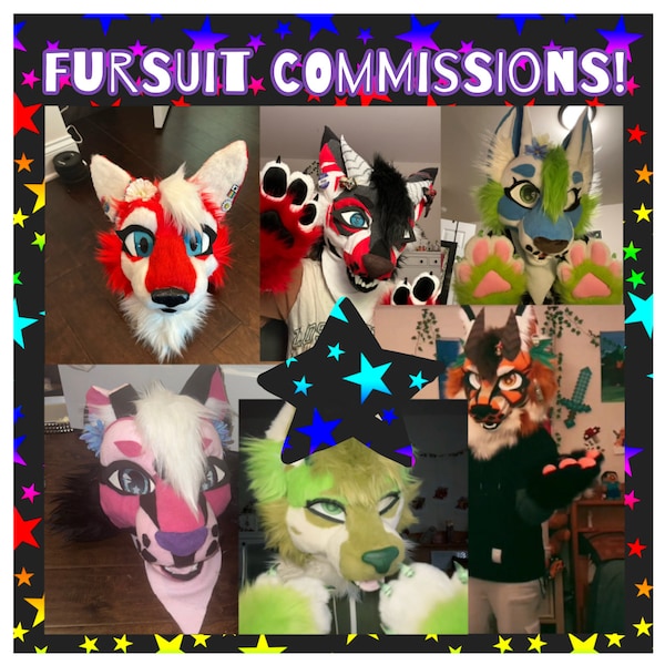 Fursuit Head Commission - Etsy