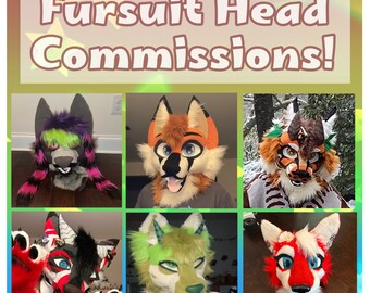Fursuit Head Commissions - Etsy