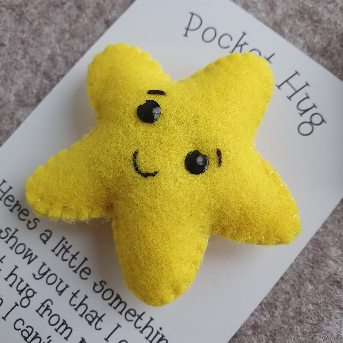 Star Pocket Hug, Well Done Keepsake Gift, Good Luck Pocket Hug Gift ...