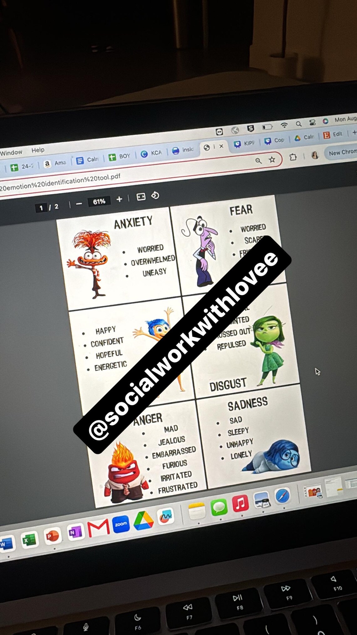 Inside Out 2 Emotion Identification Tool - Etsy