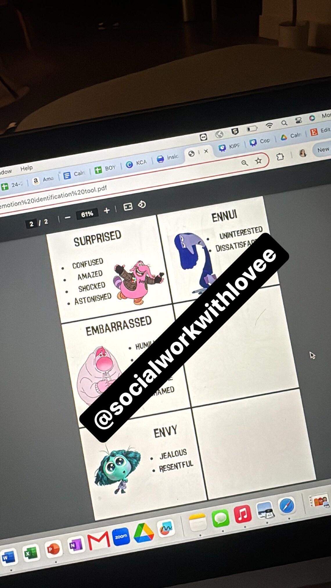 Inside Out 2 Emotion Identification Tool - Etsy