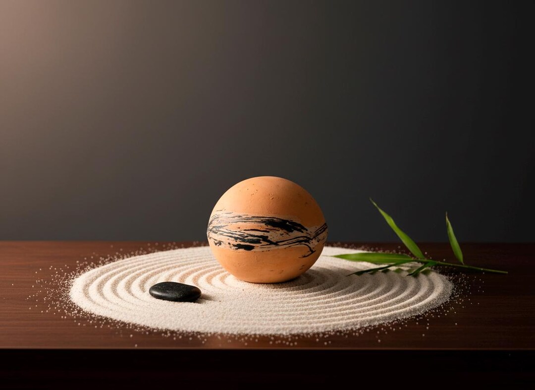 Japanese Ceramic Sphere: Handmade Stoneware Art Object - Etsy