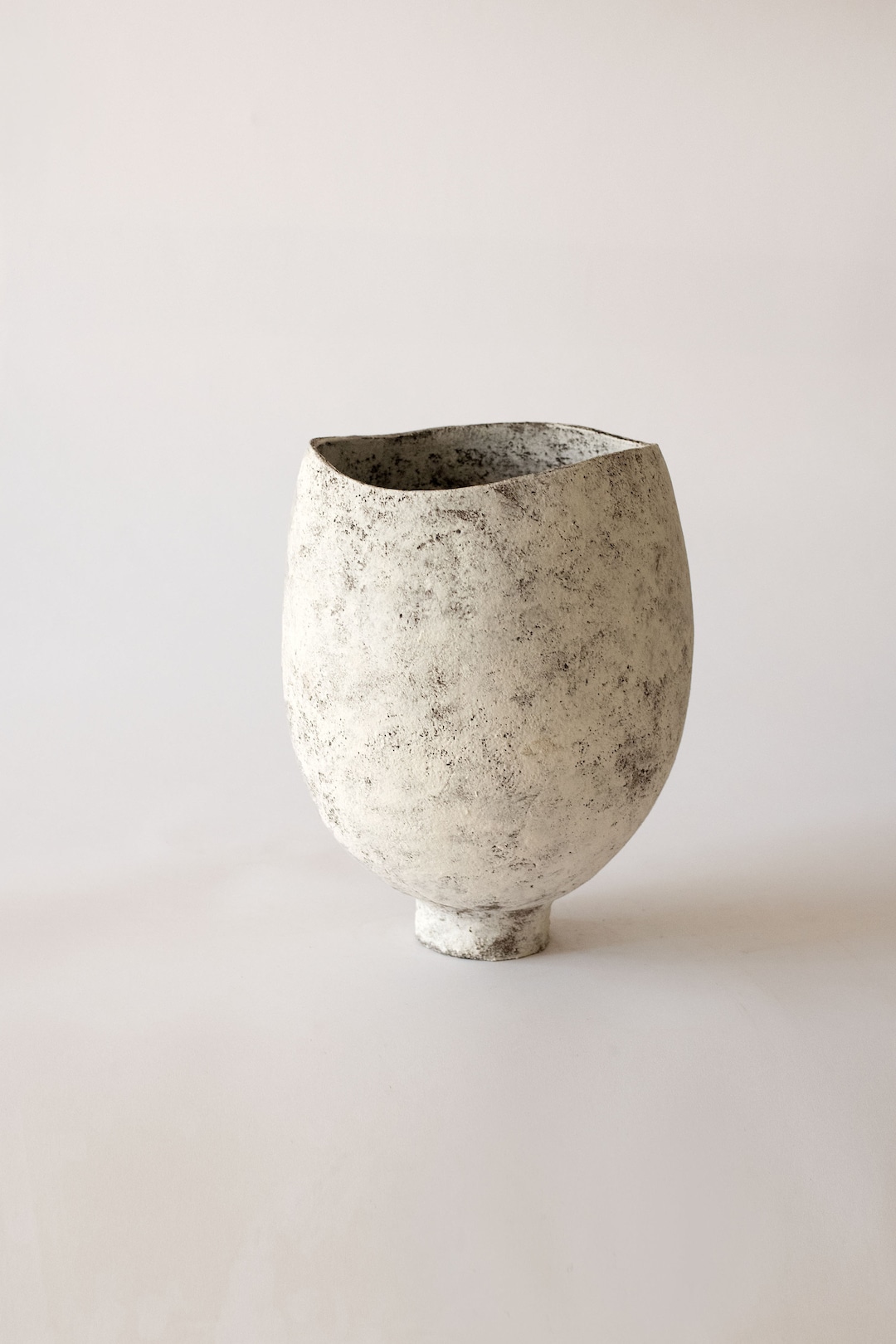 Sculptural Ceramic Vessel · Ceramic Art Sculptural Vase · White Vase ...