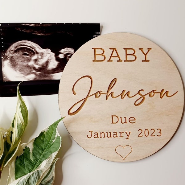 Baby Coming Soon Sign - Etsy