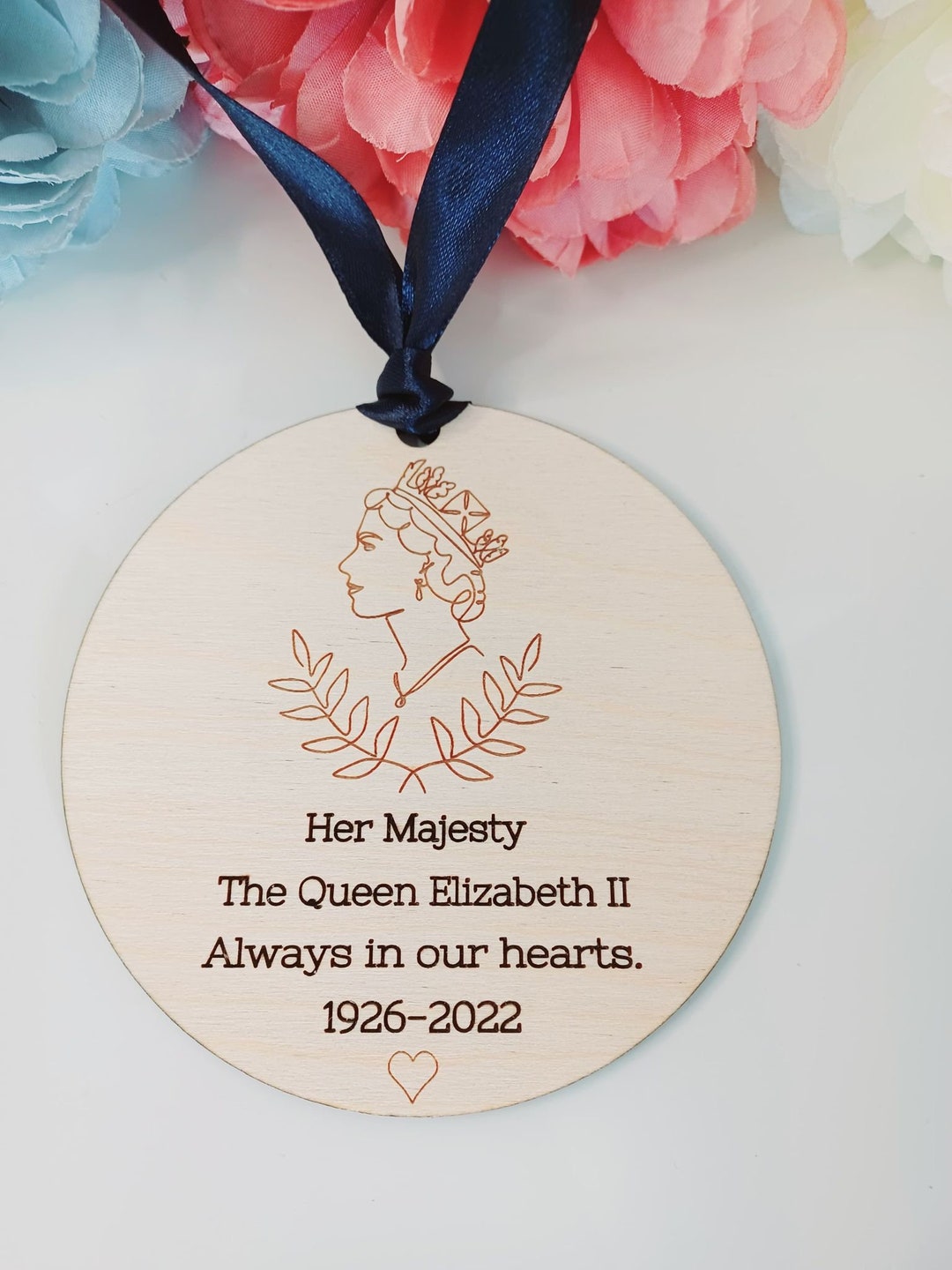 In Loving Memory of Queen Elizabeth II 1926-2022 Her - Etsy