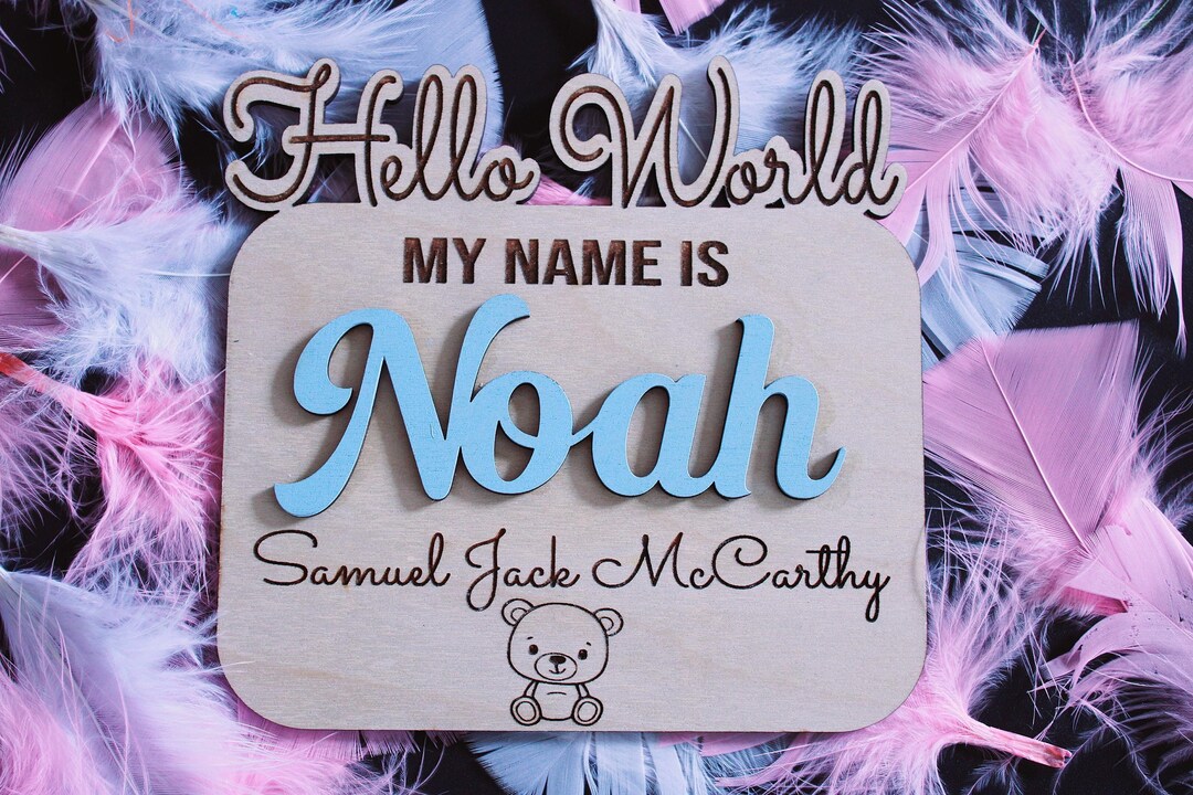 Baby Announcement Sign | Pregnancy Announcement | Baby Arrival Sign ...