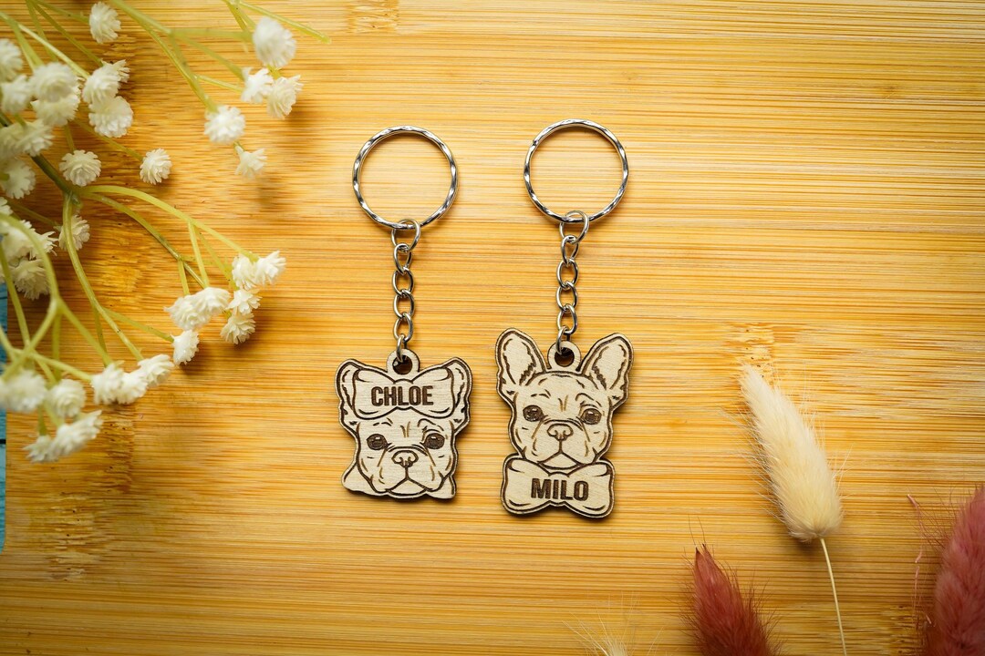 French Bulldog Keyring | French Bulldog Gift | French Bulldog Gifts ...