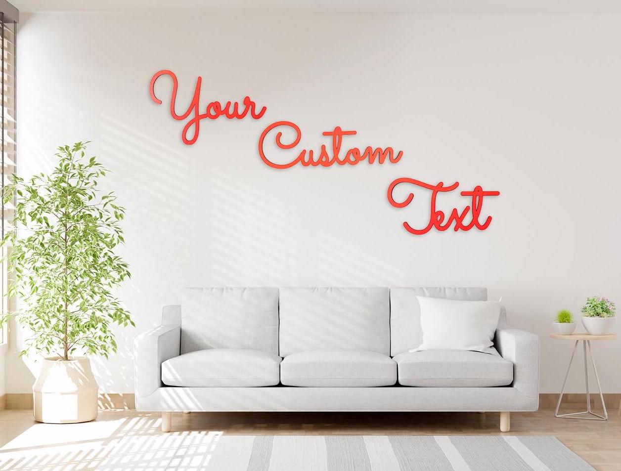 Etsy Custom Wall Quotes