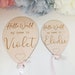 Personalised Baby Arrival Sign Hello World Welcome to the World ...