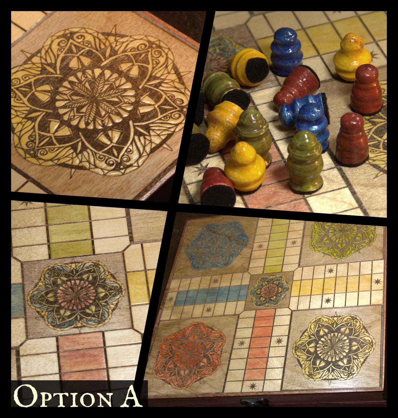 Pachisi - Handcrafted Traditional Board Game Invented in Ancient India ...