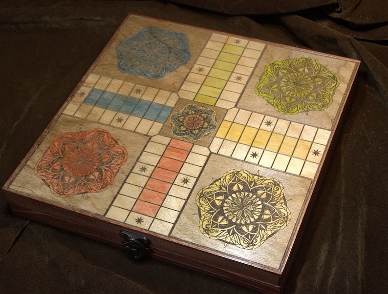 Pachisi - Handcrafted Traditional Board Game Invented in Ancient India ...