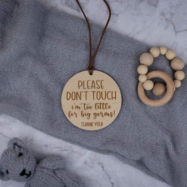 Baby Sign Dont Touch - Etsy