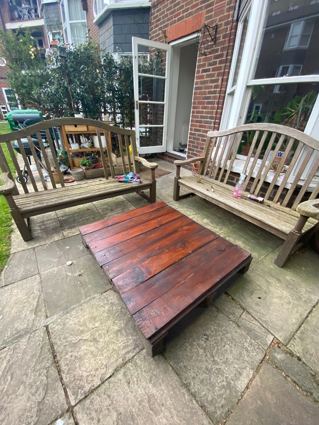 Varnish Outdoor Coffee Table - Etsy
