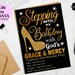 Stepping Into My Birthday With God's Grace Invitation Template, Canva ...