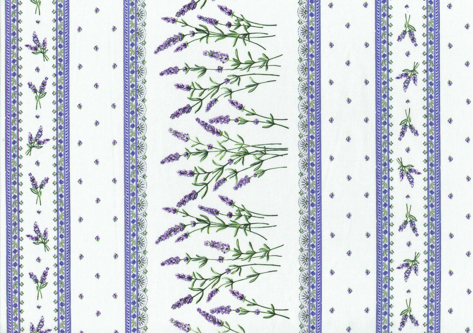 Textiles Français L'ESPRIT DE PROVENCE Lavender Stripe - Etsy