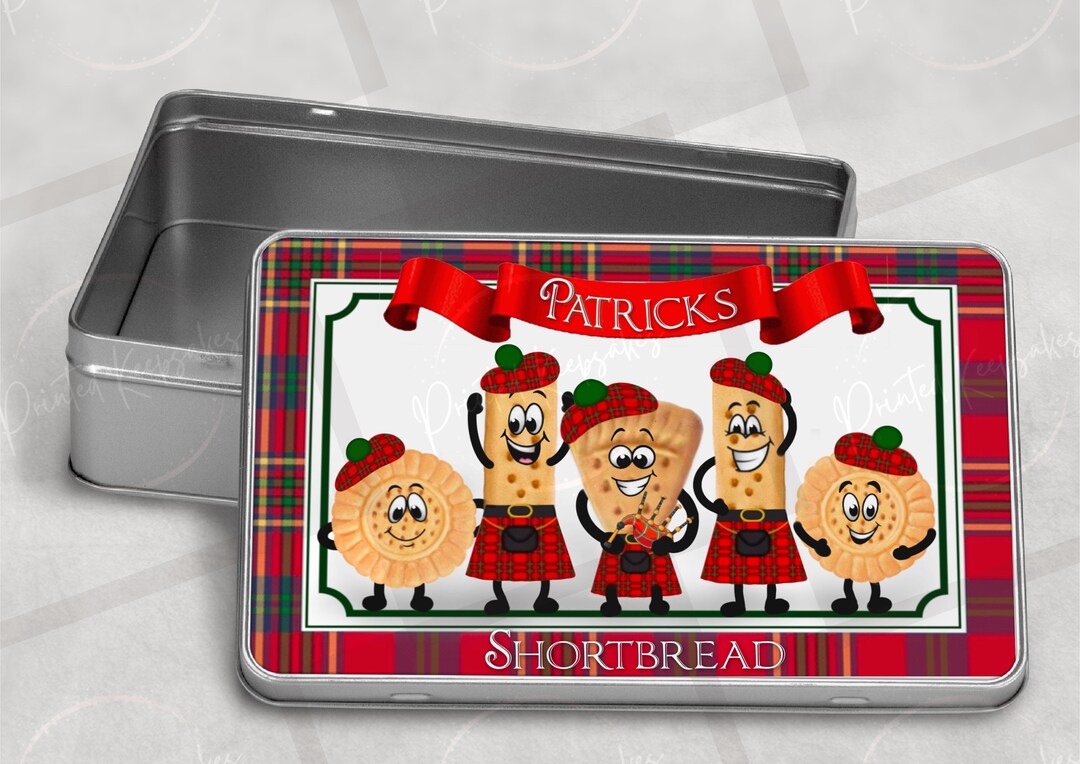 Personalised Shortbread Biscuit Tin - Etsy UK