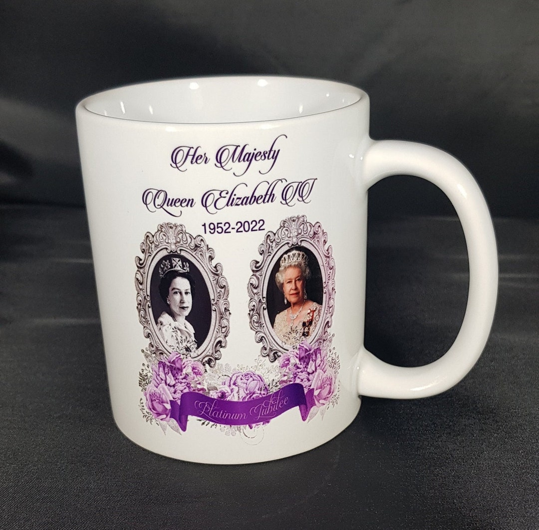 Queen Elizabeth Platinum Jubilee 1952-now Mug - Etsy