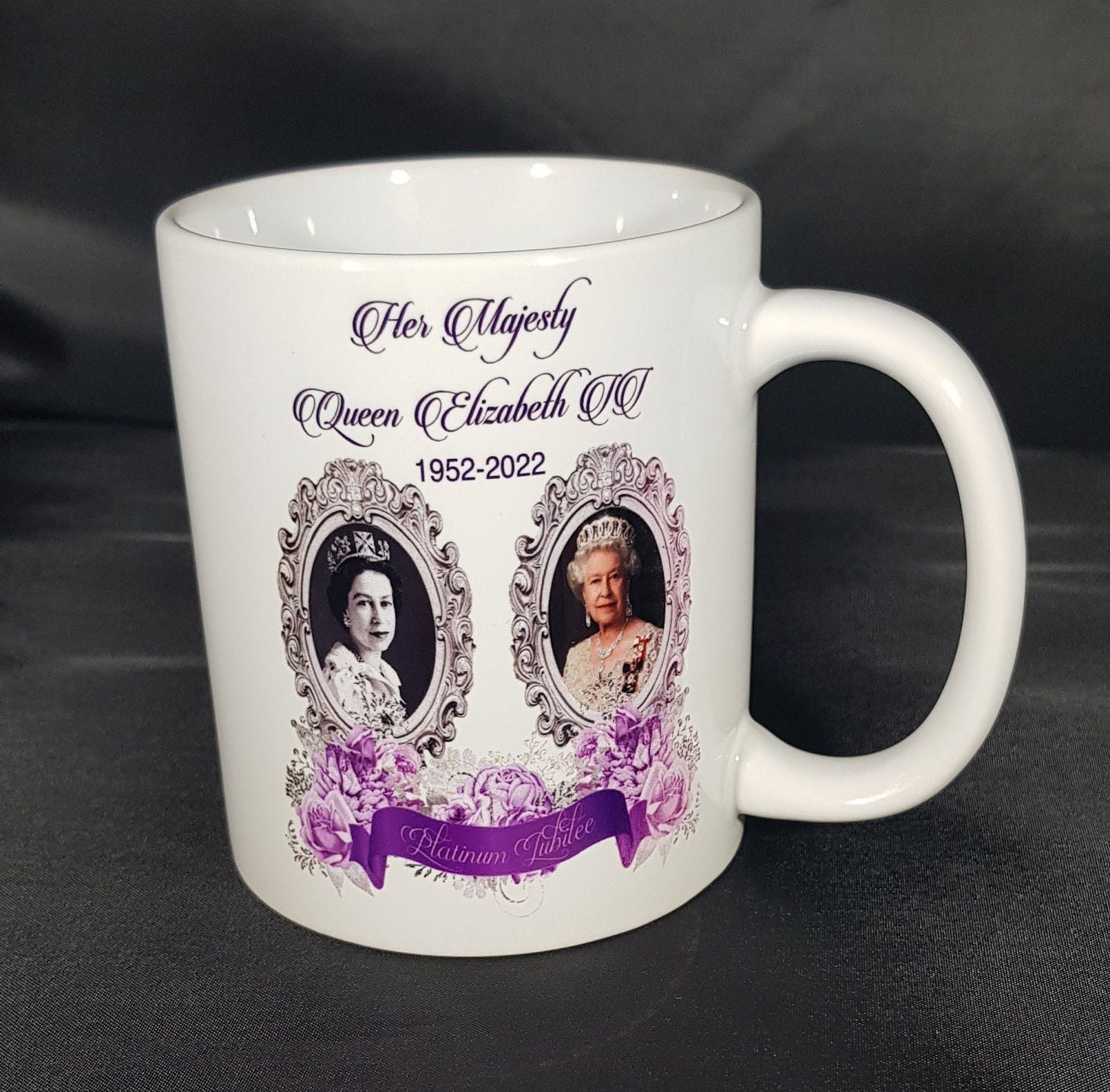 Queen Elizabeth Platinum Jubilee 1952-now Mug - Etsy