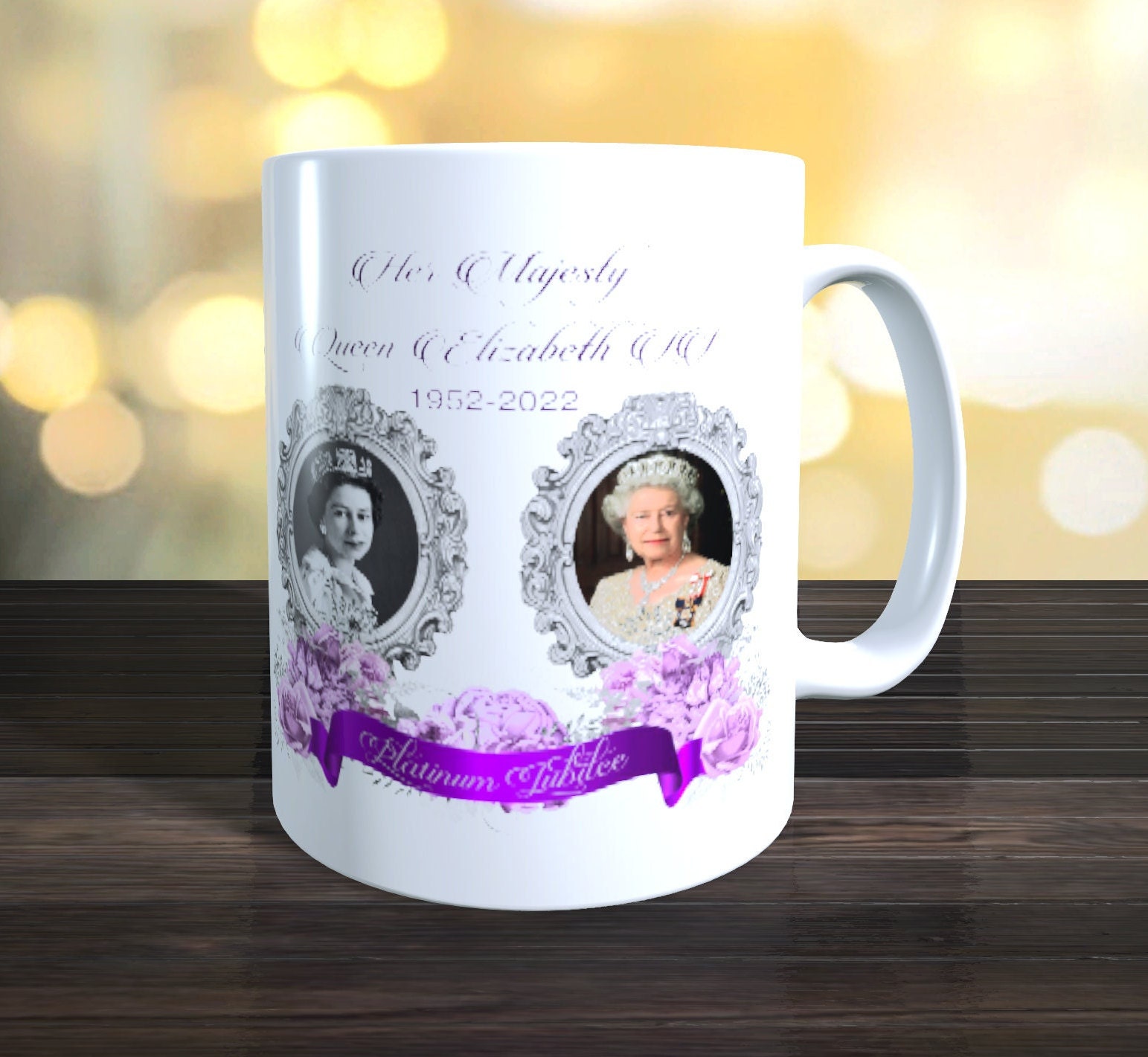 Queen Elizabeth Platinum Jubilee 1952-now Mug - Etsy