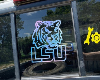 Lsu Bumper Sticker - Etsy