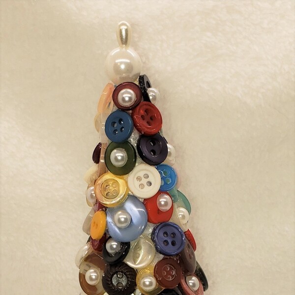 Button Tree Ornament - Etsy