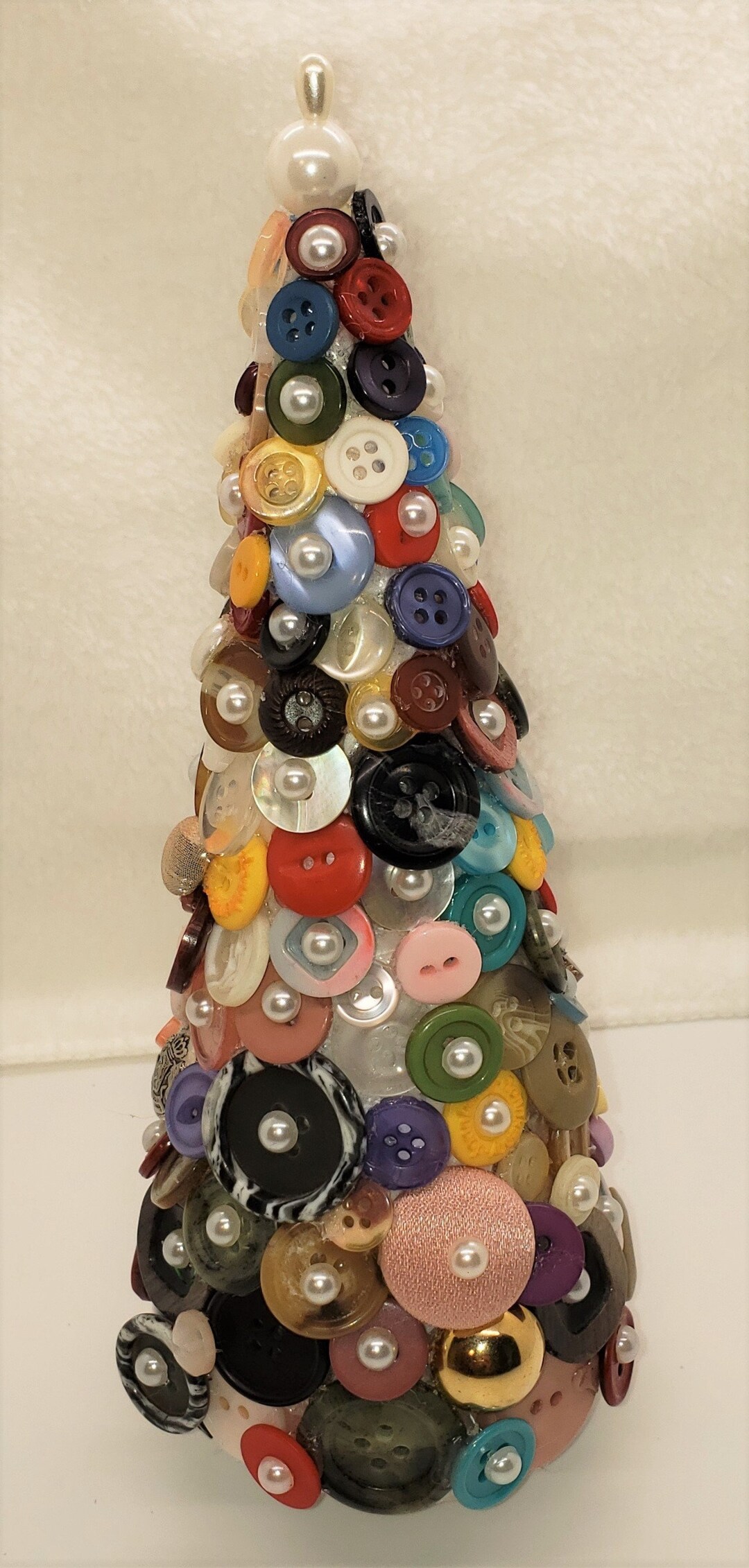 Unique Button and Pearl Tree Gift/decor Item - Etsy