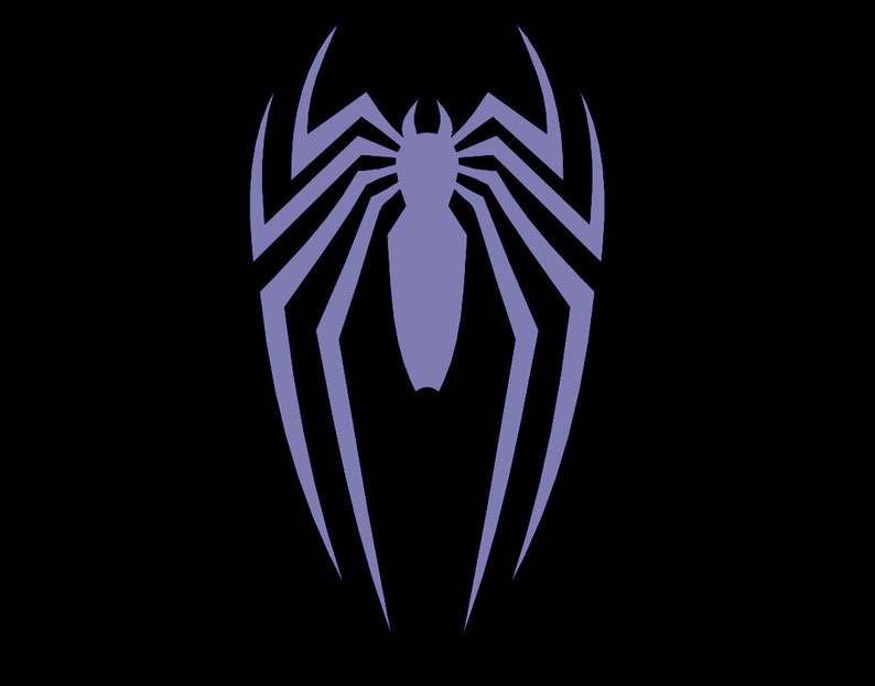 Spider-man PS4 Logo DXF & SVG - Etsy