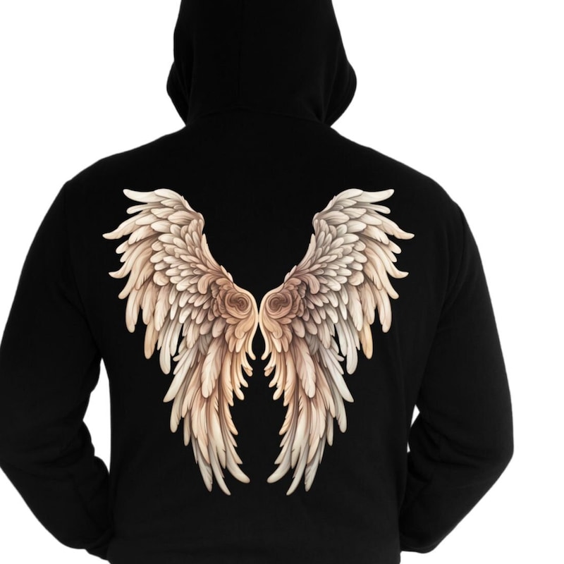 Womens Angel Wings Sweatshirt - Etsy