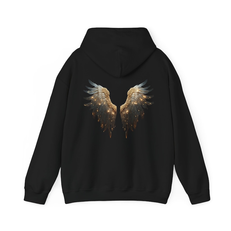 Angel Wings, Angel Wings Hoodie, Whimsical Hoodie, Ombre Angel Wings ...