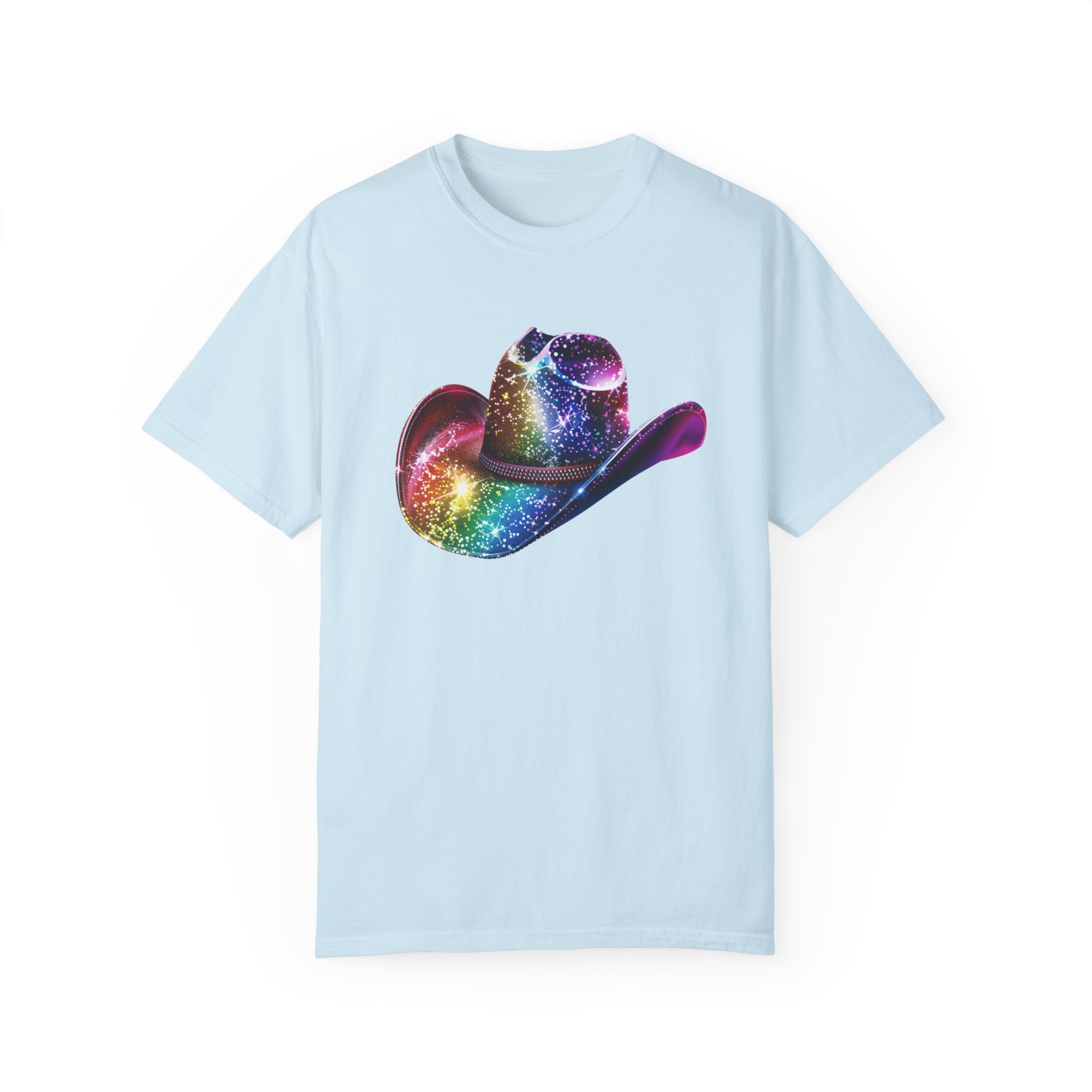 Cowboy Hat Shirt, Rainbow Cowboy Hat Shirt, Country Music Shirt ...