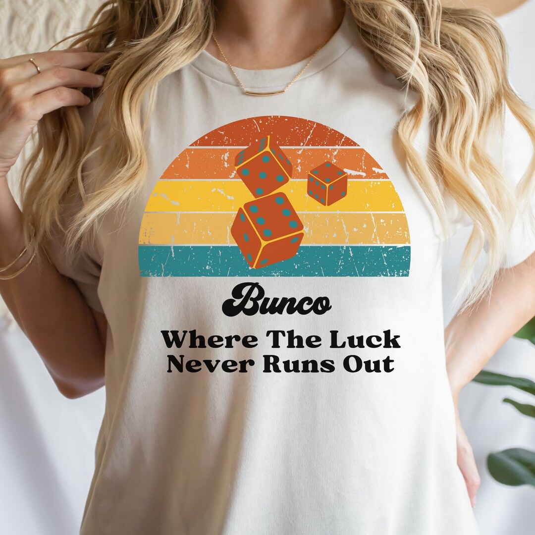 Bunco Shirts, Funny Bunco Shirt, Bunco Gift, Cute Bunco Tee, Bunco ...