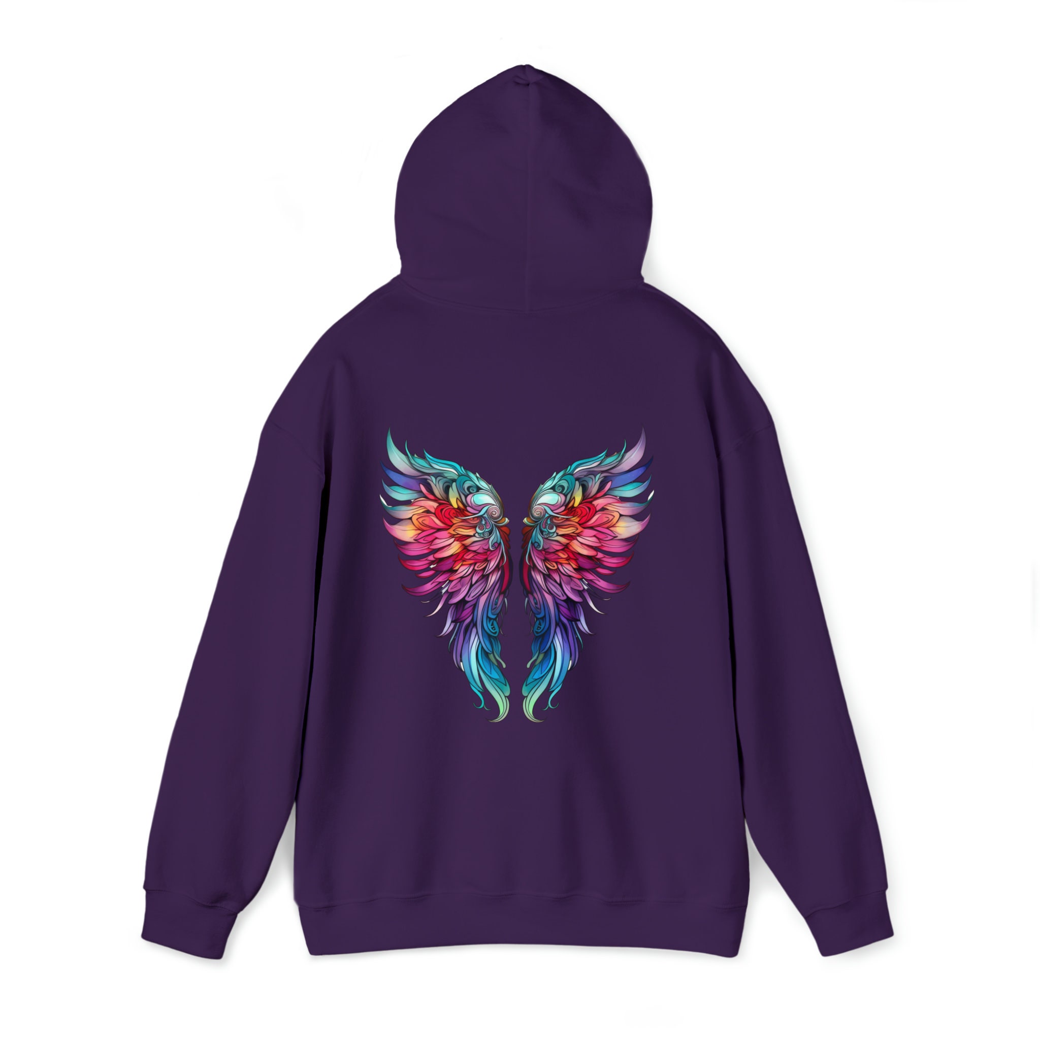 Angel Wings, Angel Wings Hoodie, Whimsical Hoodie, Ombre Angel Wings ...
