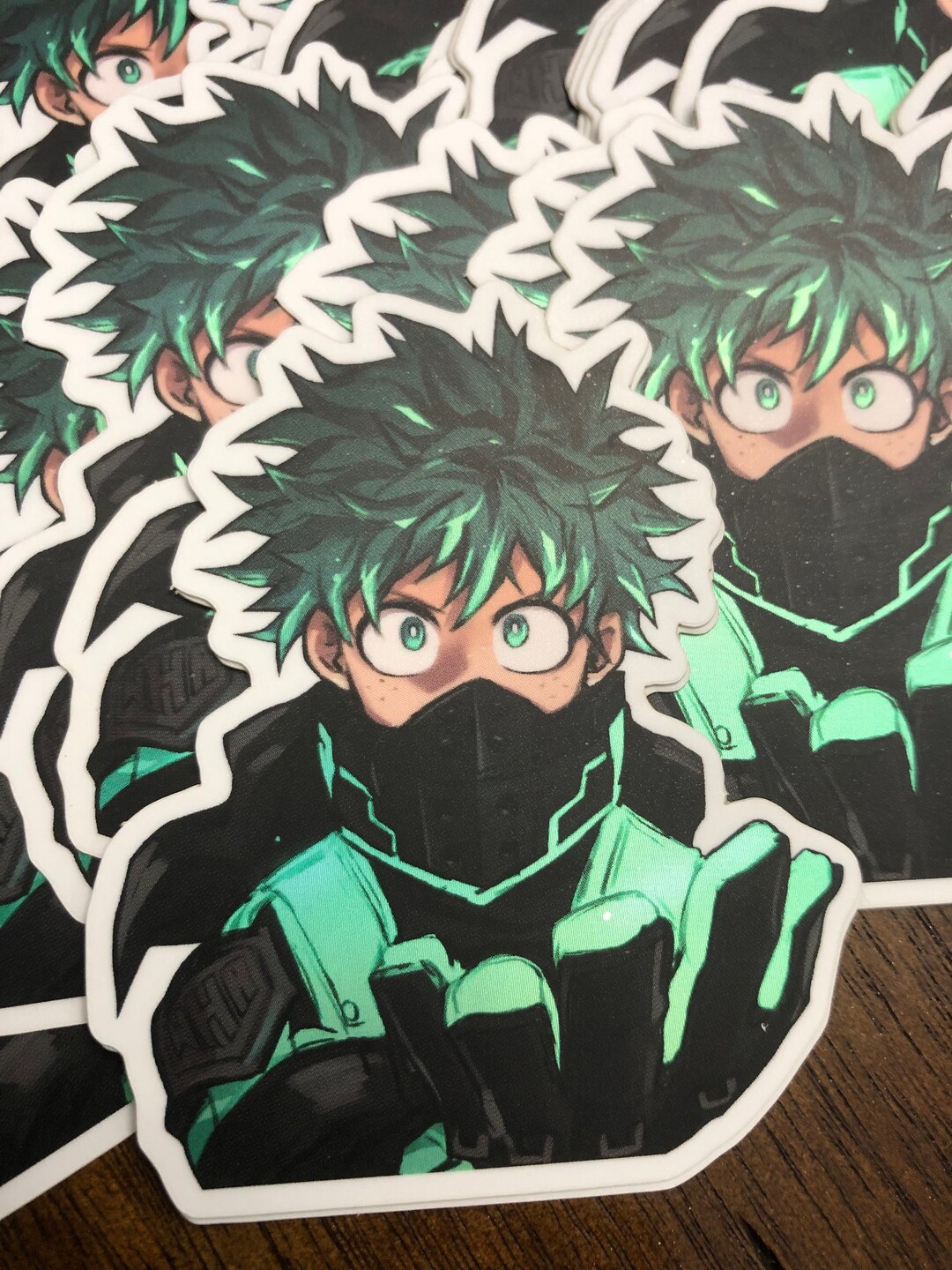Premium Hero School Anime Stickers - Etsy