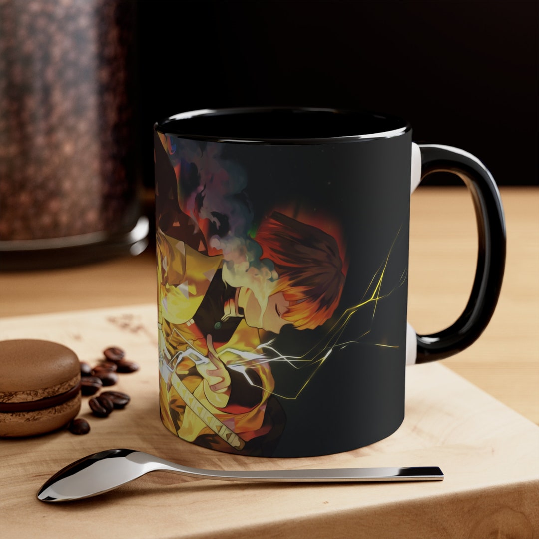 Lightning Demon Anime Mug | Lightning Demon Anime Coffee Cup - Etsy