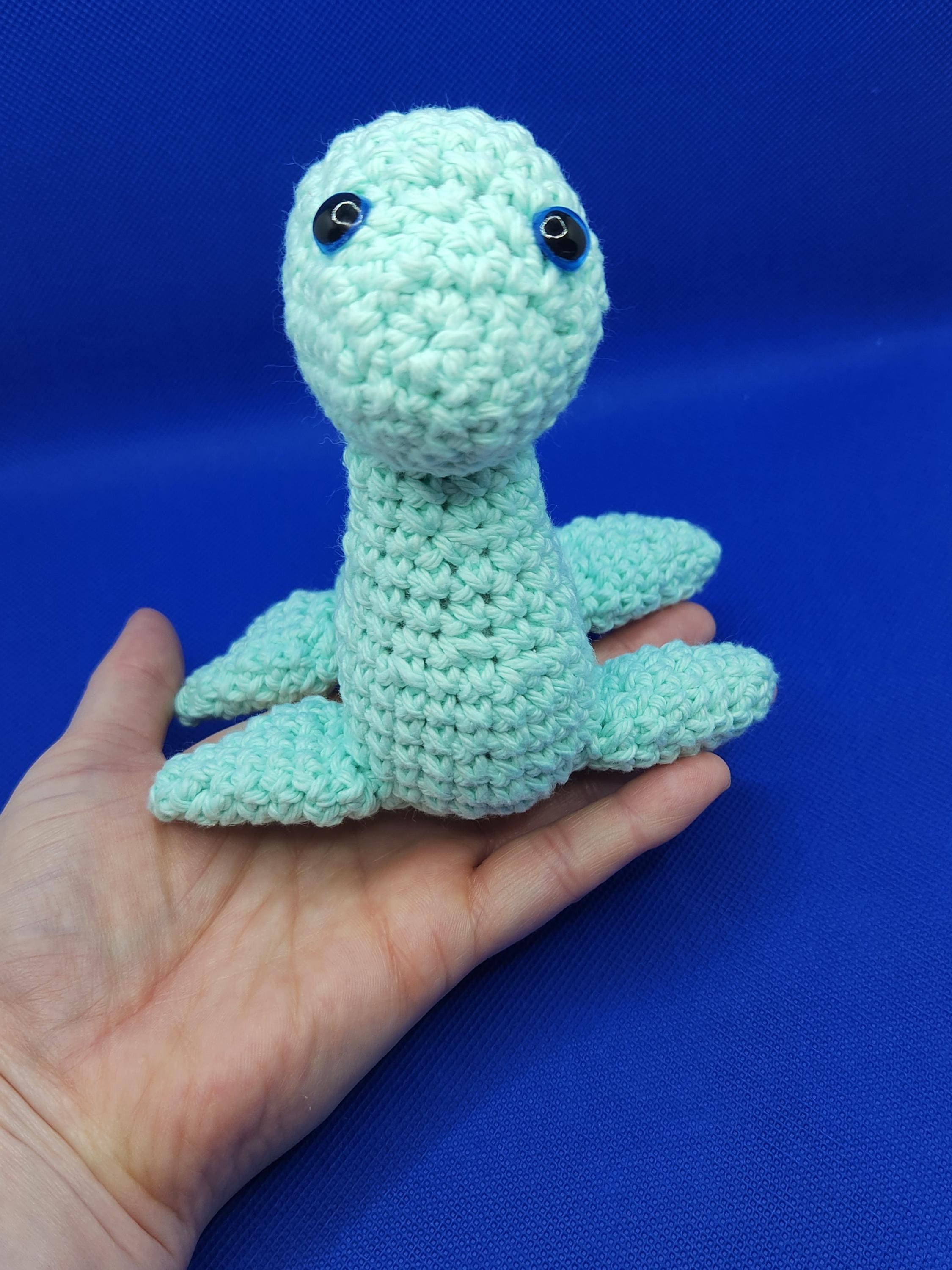 Loch Ness Monster Nessie Crochet Plush Amigurumi Doll - Etsy