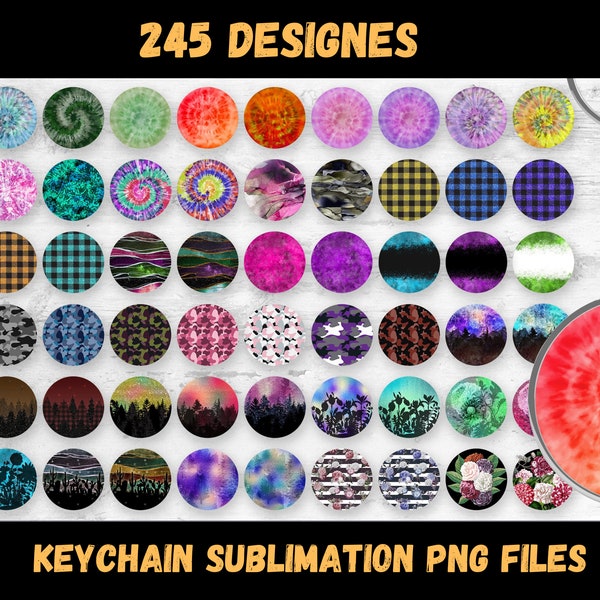 Sublimation Keychain Designs - Etsy