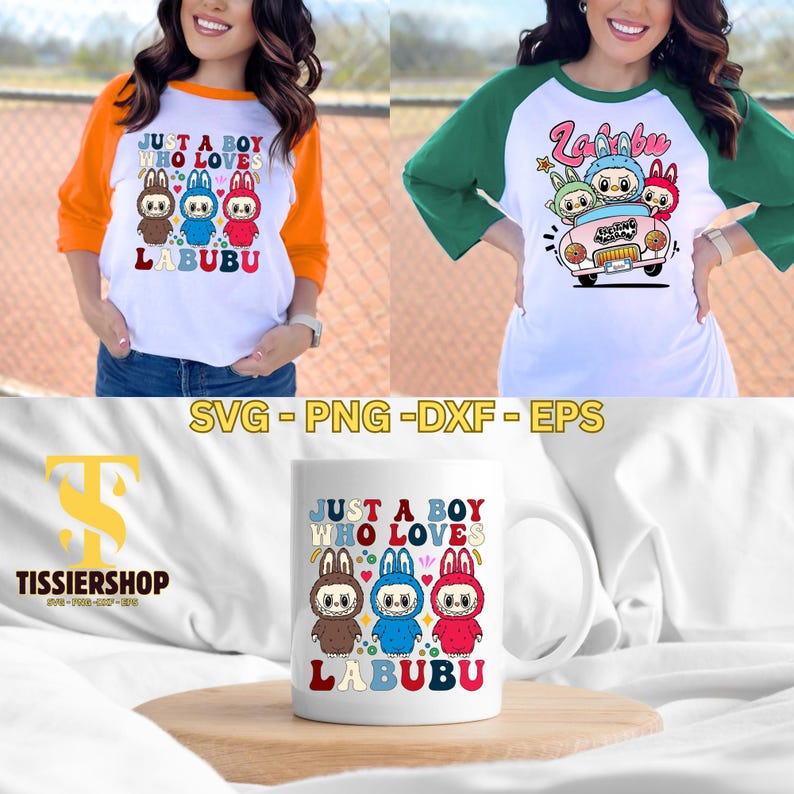 Just a Girl Who Loves Labubu Shirt PNG – Trending Pink Cartoon ...