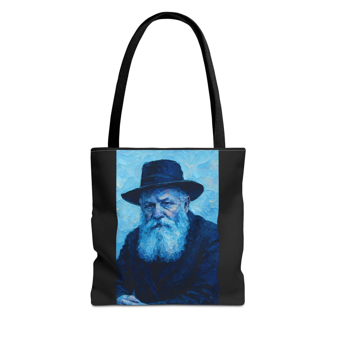 The Rebbe Tote Bag | Menachem Mendel Schneerson Tote Bag | Lubavitcher ...
