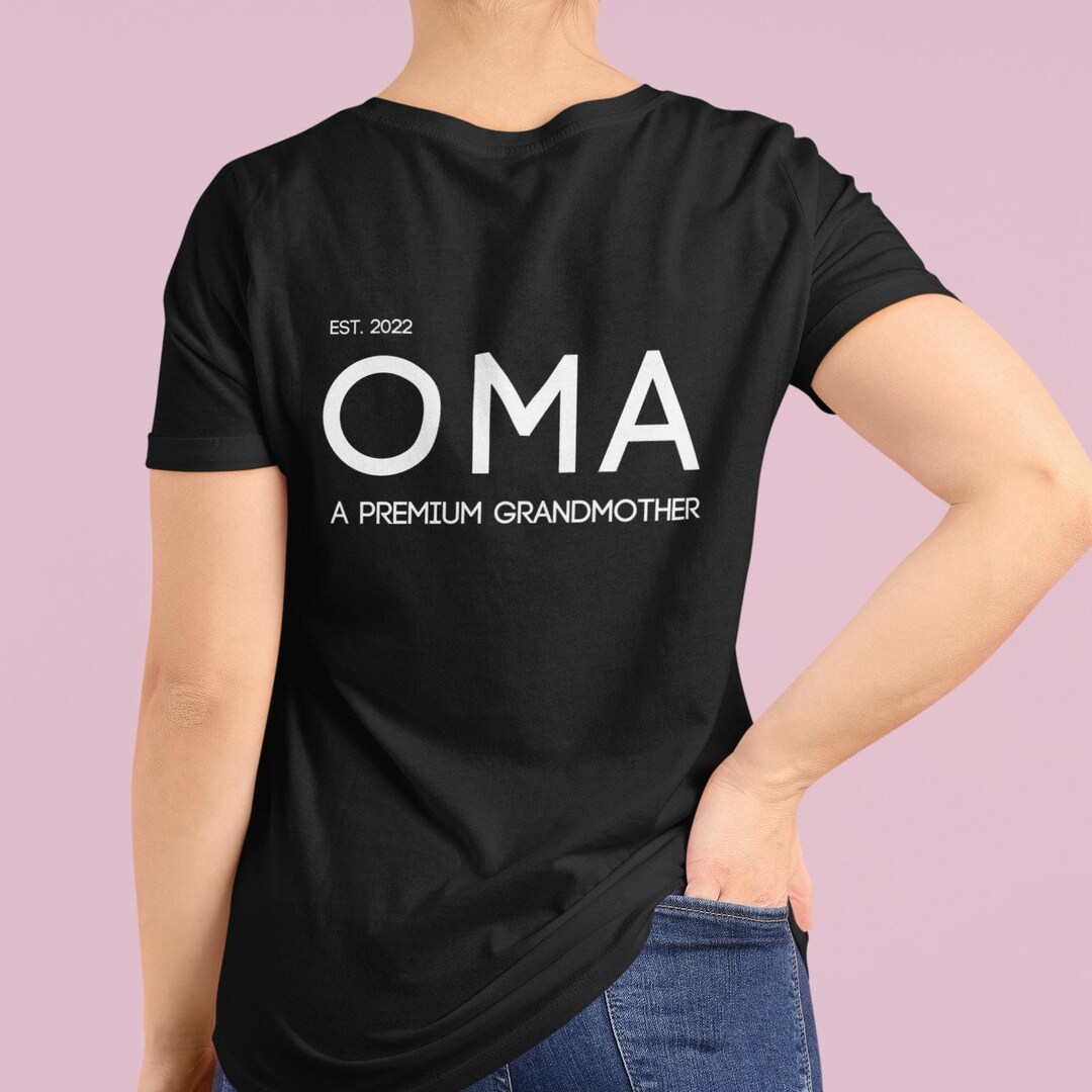 Custom OMA T-shirt | Custom Shirt | Family Matching Shirt | Birth ...