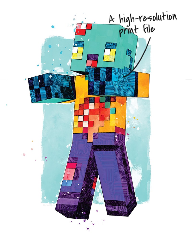 Pixel Art Sword, Island, Zombie, Game Poster, Set of 3, Digital ...