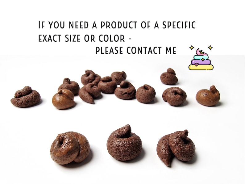 Miniature Realistic Fake Poop Tokens. for Fun, Gaming or Gag Gifts. - Etsy