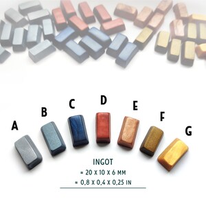 Polymer Clay Ingot Tokens: Board Game Resource Upgrade - Etsy